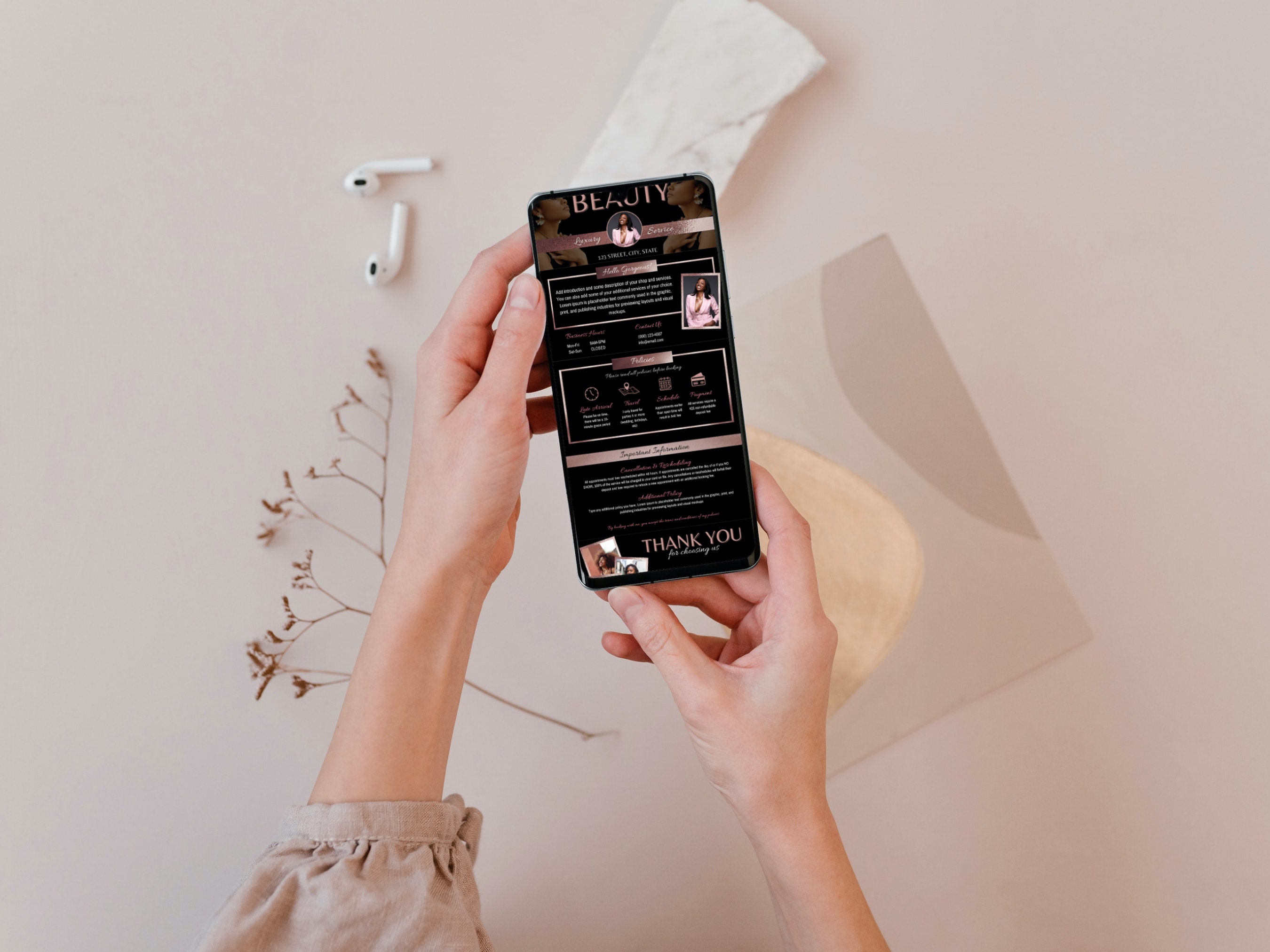 DIY Acuity Booking Site Template Editable in Canva With - Etsy