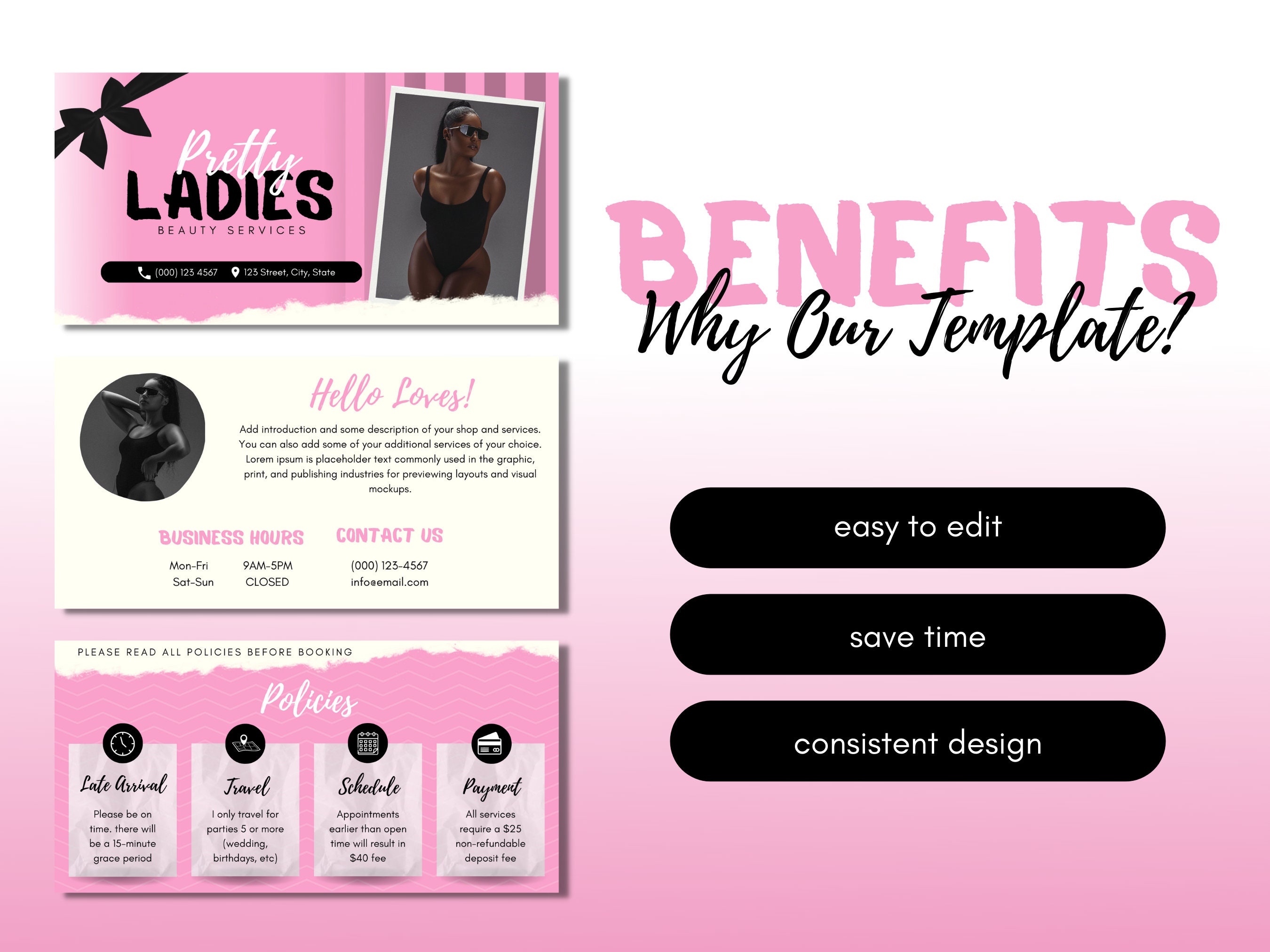 Acuity Scheduling Website Banner Template DIY Booking Site - Etsy