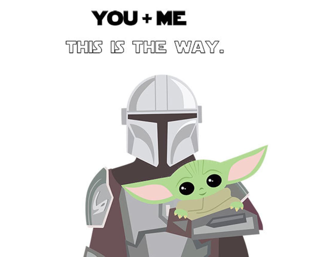 Mandalorian Father Gift, Grogu Svg, Star Wars Svg, Father's Day Svg - Etsy