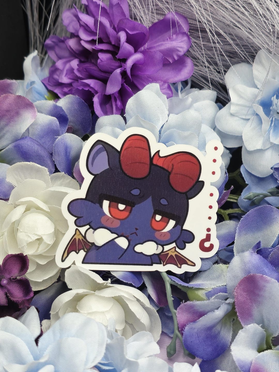 Black Chimera Vinyl Sticker - Etsy