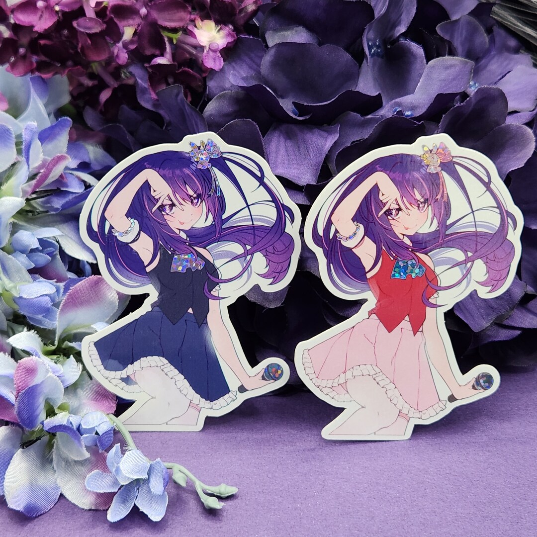 Ai Hoshino Sticker Bundle - Etsy