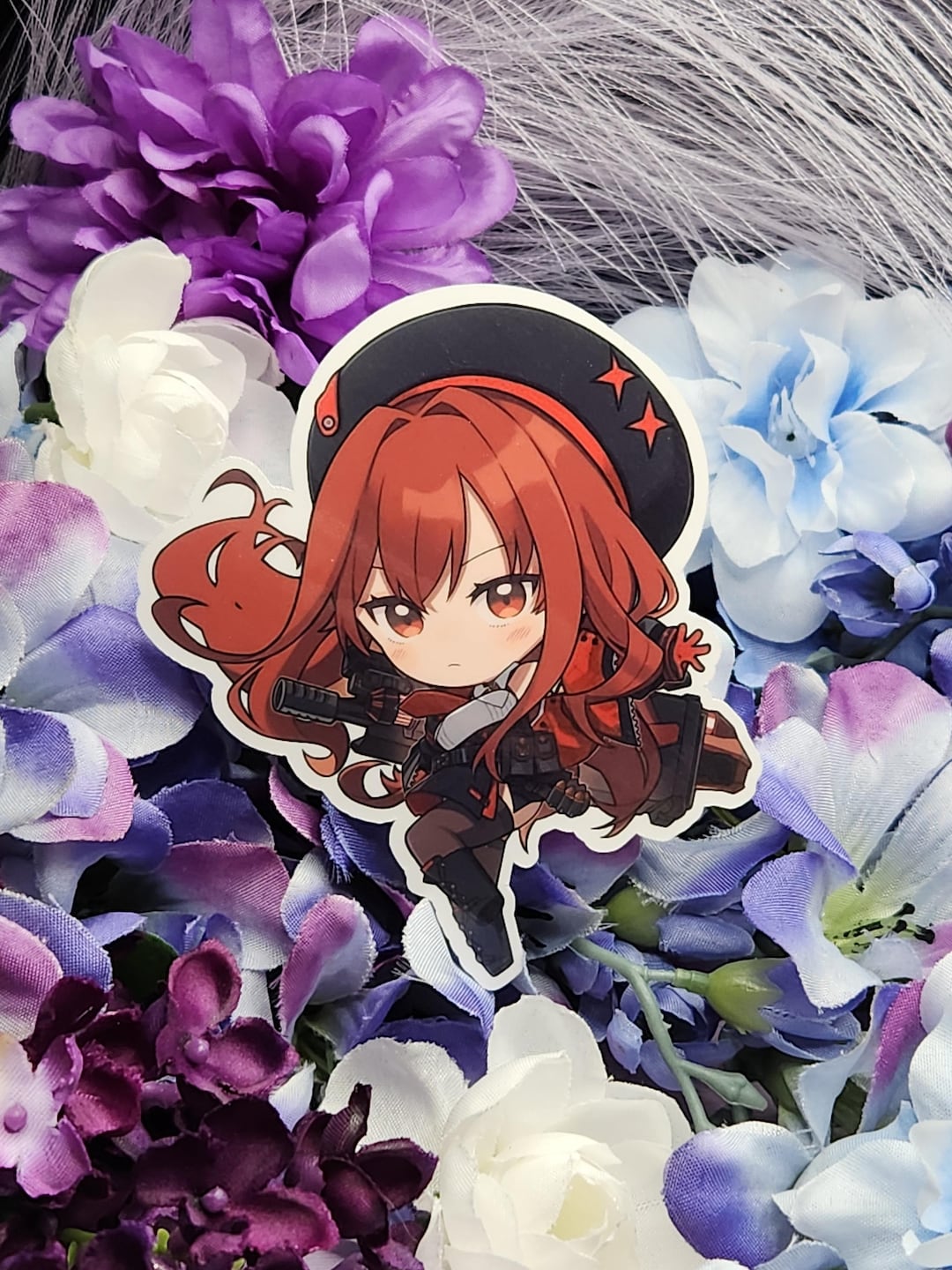 Rapi: Red Hood Vinyl Sticker - Etsy