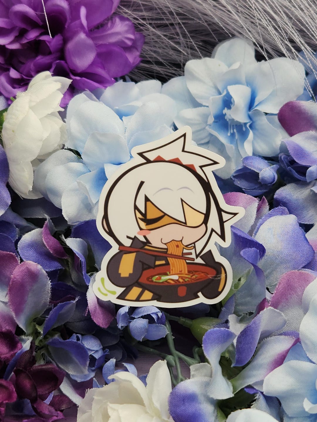 Soldier 11 Ramen Vinyl Sticker - Etsy