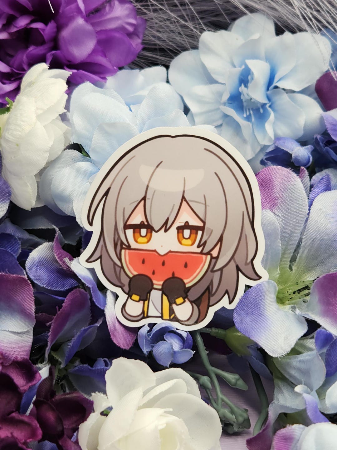 Watermelon Stelle Vinyl Sticker - Etsy