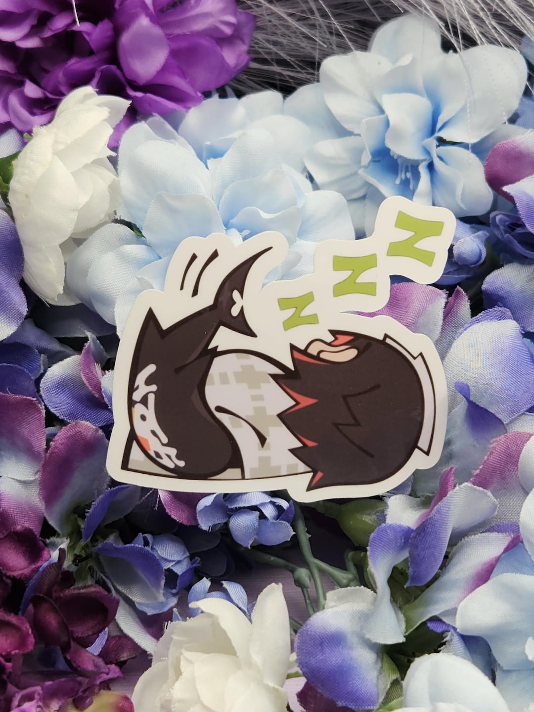 Sleeping Ellen Vinyl Sticker - Etsy