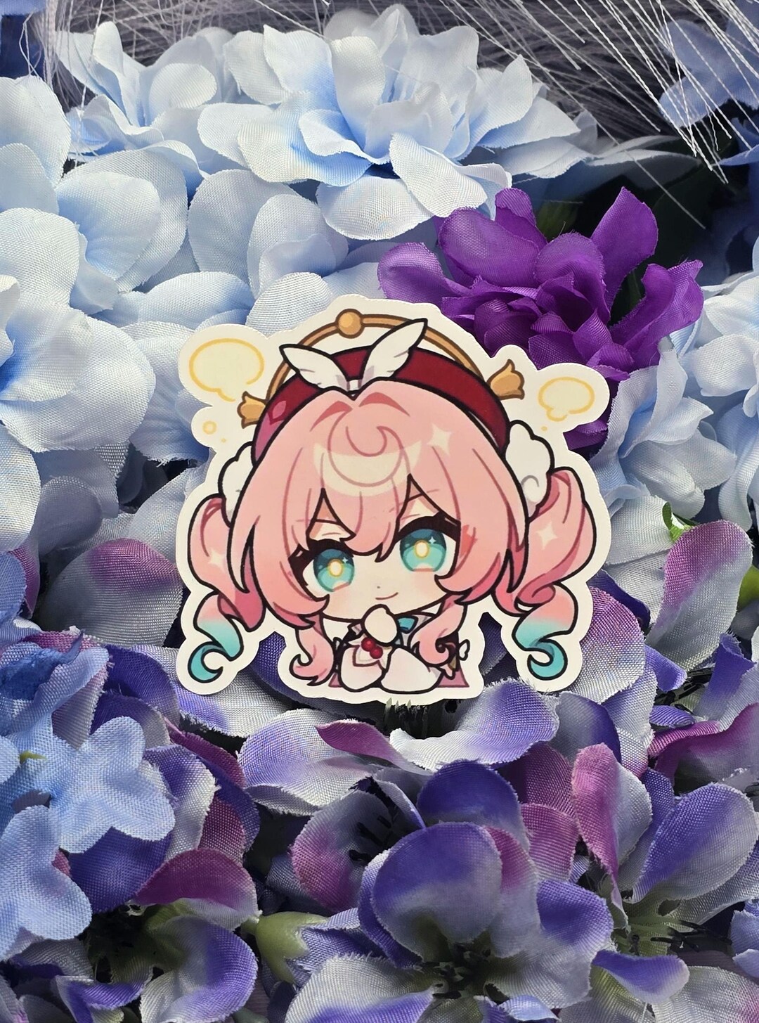 Hyacine Thinking Vinyl Sticker - Etsy