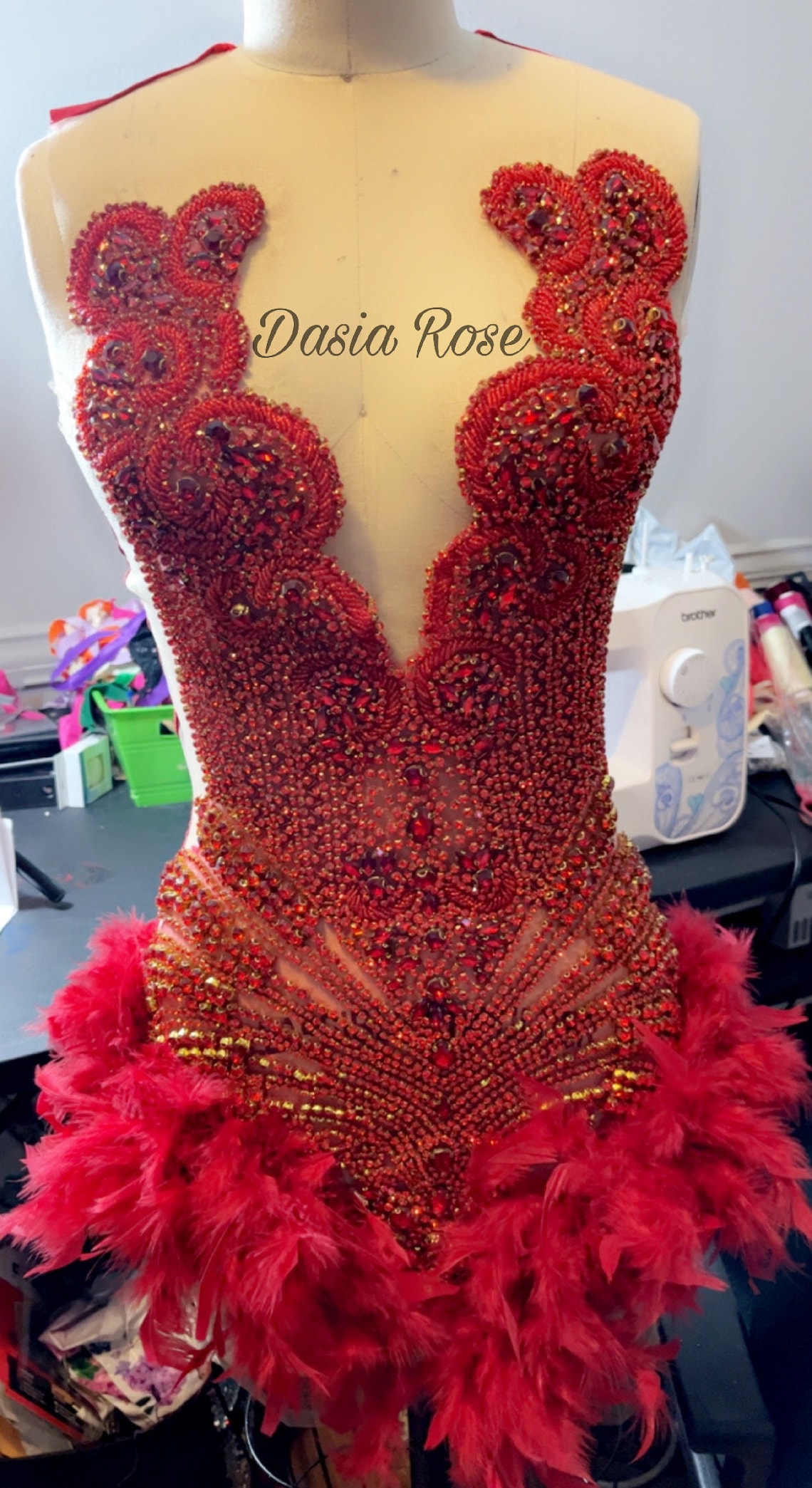 Birthday Dress, Custom Birthday Dresses, Diamond Dress, Rhinestone ...