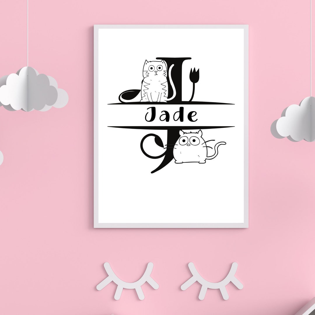 Affiche Pour Jade, Poster Pour Jade, Affiche Digital Pour Jade - Etsy