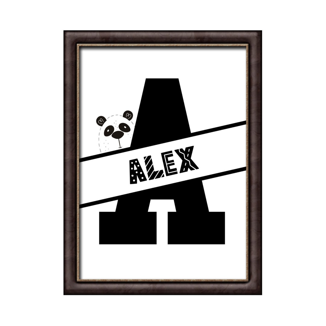 Affiche De Alex, Poster Pour Alex, Pour La Chambre D'alex, Décor ...