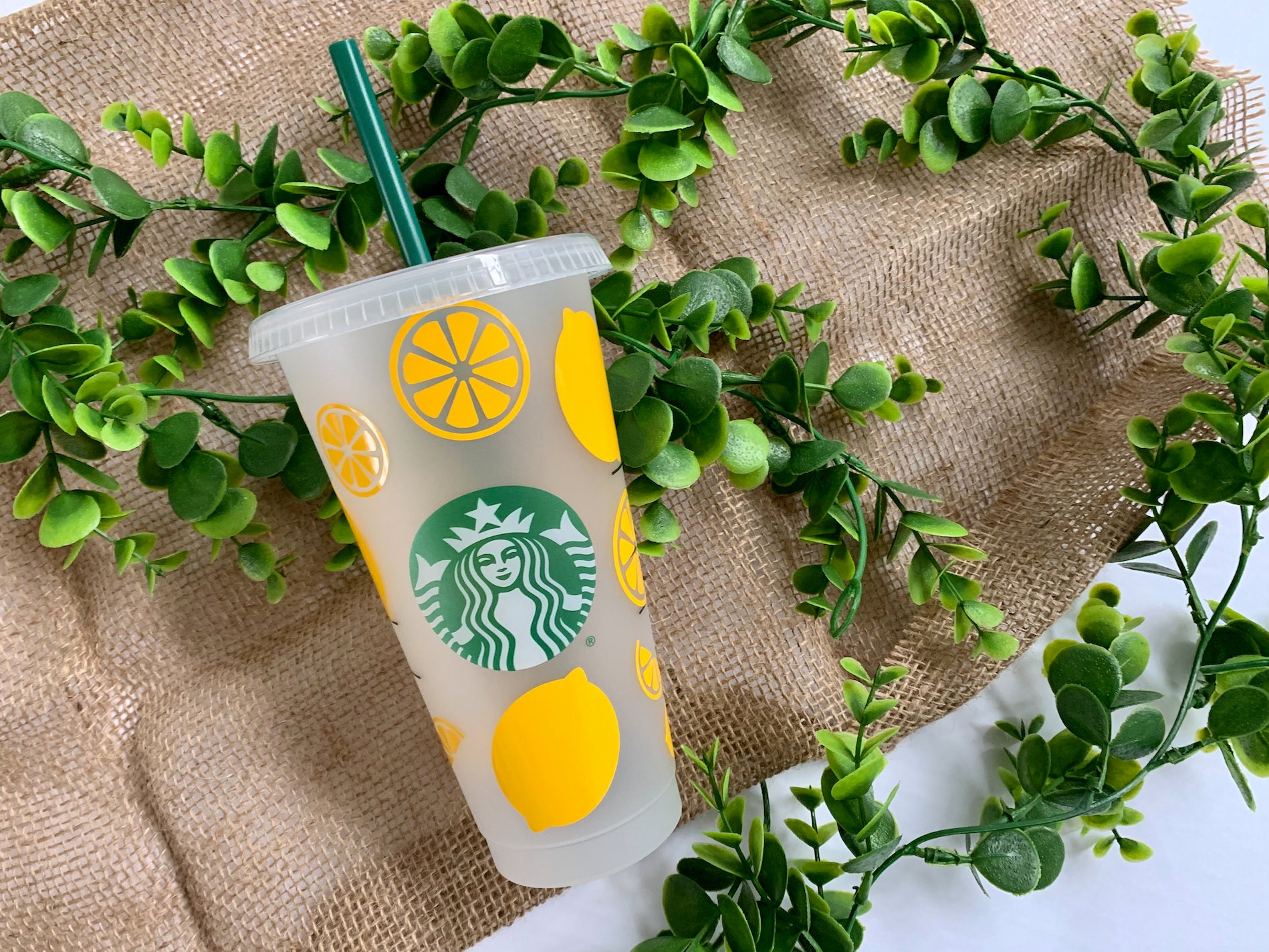 Custom Starbucks Logo Cold Tumbler - Etsy