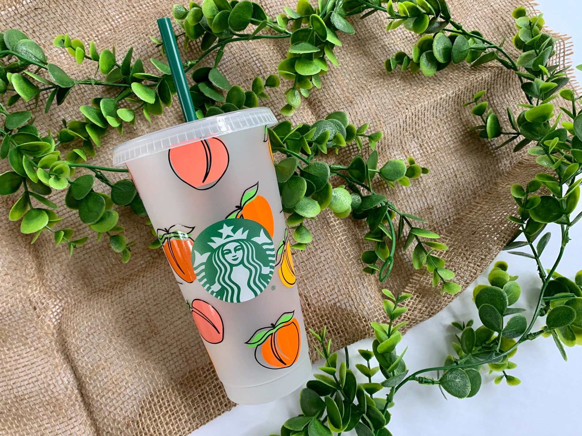 Custom Starbucks Logo Cold Tumbler - Etsy