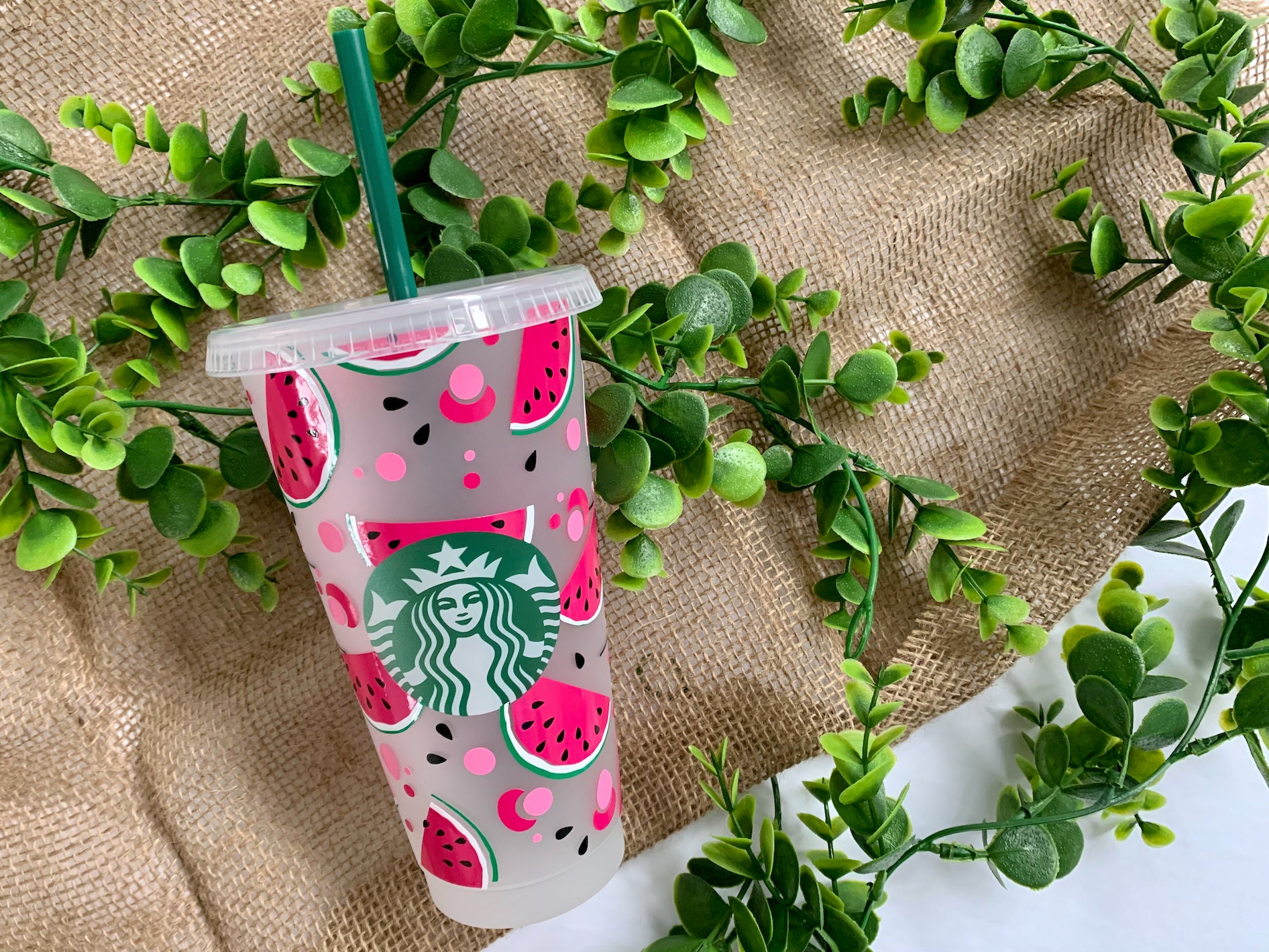 Custom Starbucks Logo Cold Tumbler - Etsy