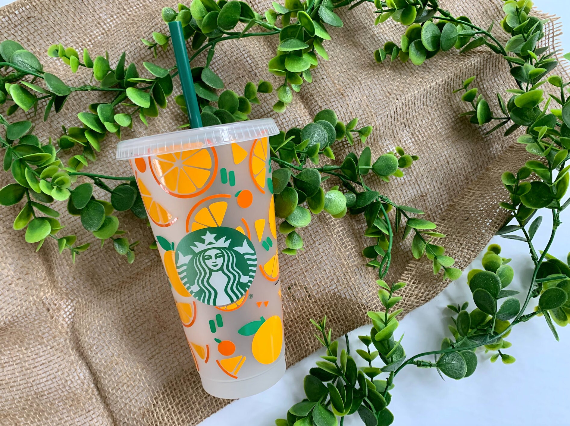 Custom Starbucks Logo Cold Tumbler - Etsy