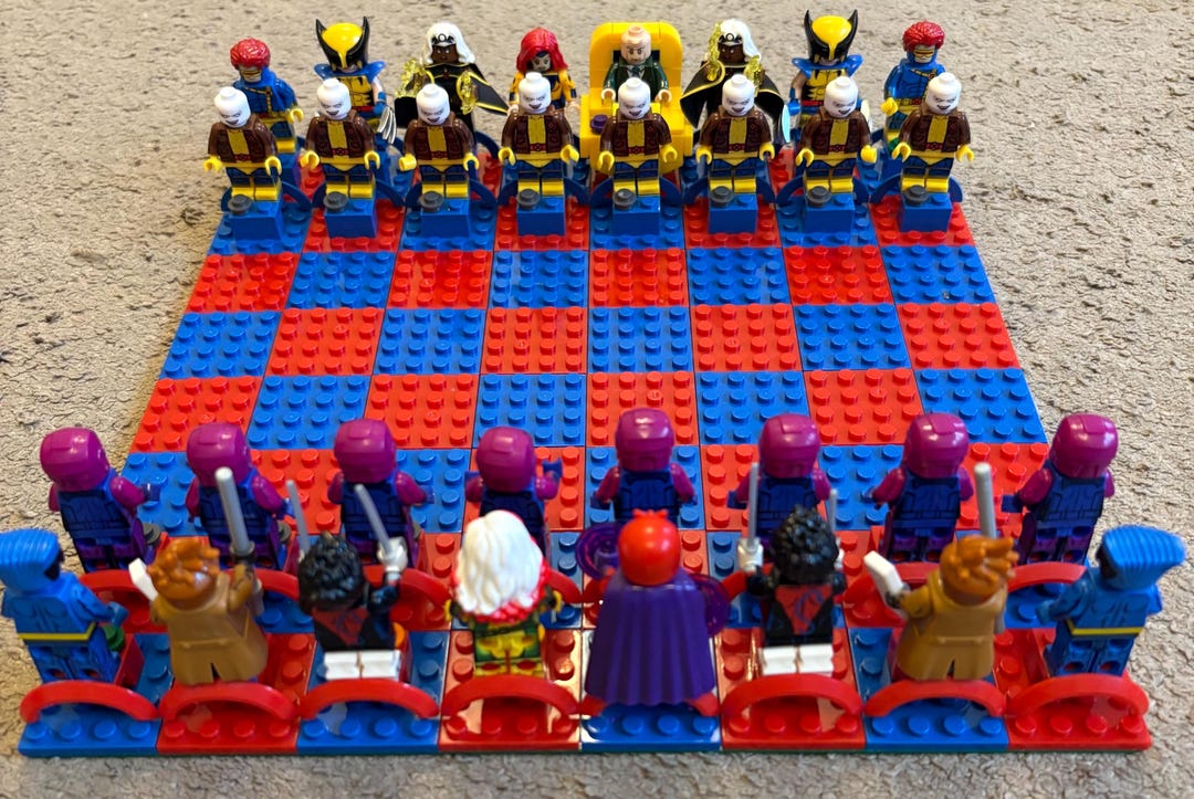 X-men ‘97 Minifigures Chess Set - Etsy New Zealand