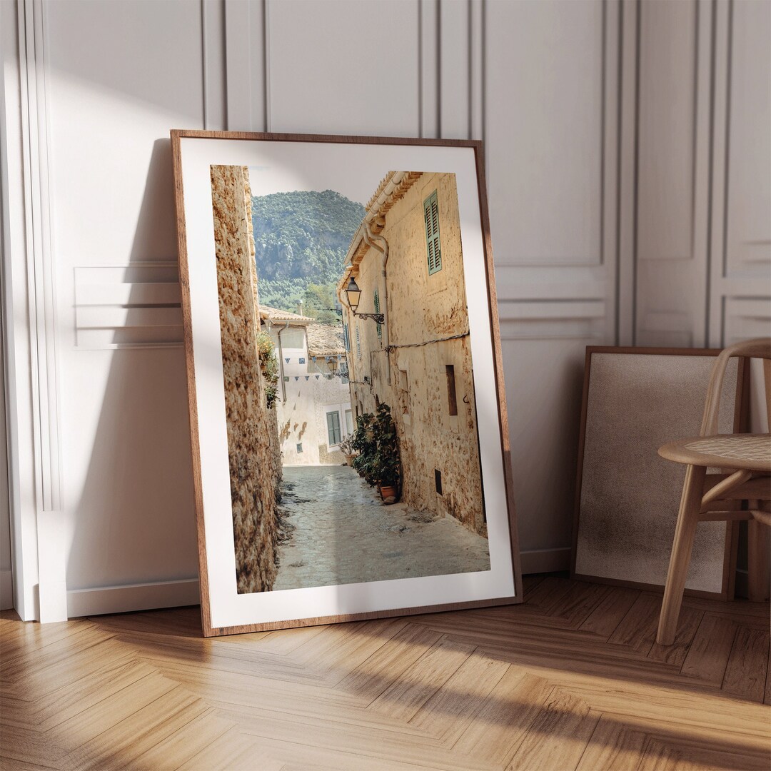 Spanish Wall Art, Mallorca Print, Fornalutx Mallorca Street Photography ...