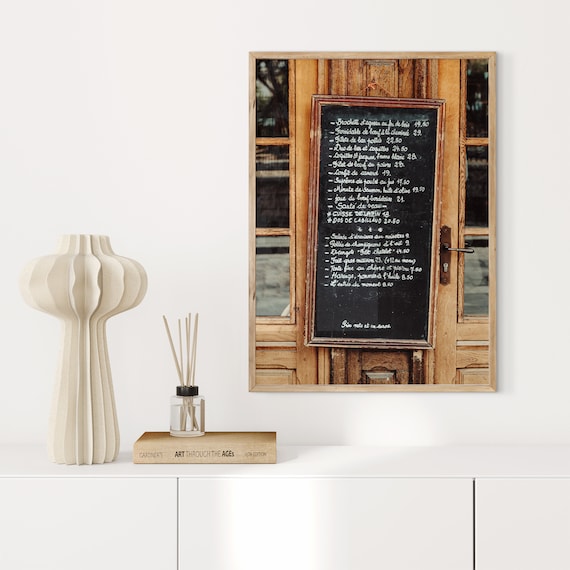 French Bistro Chalkboard