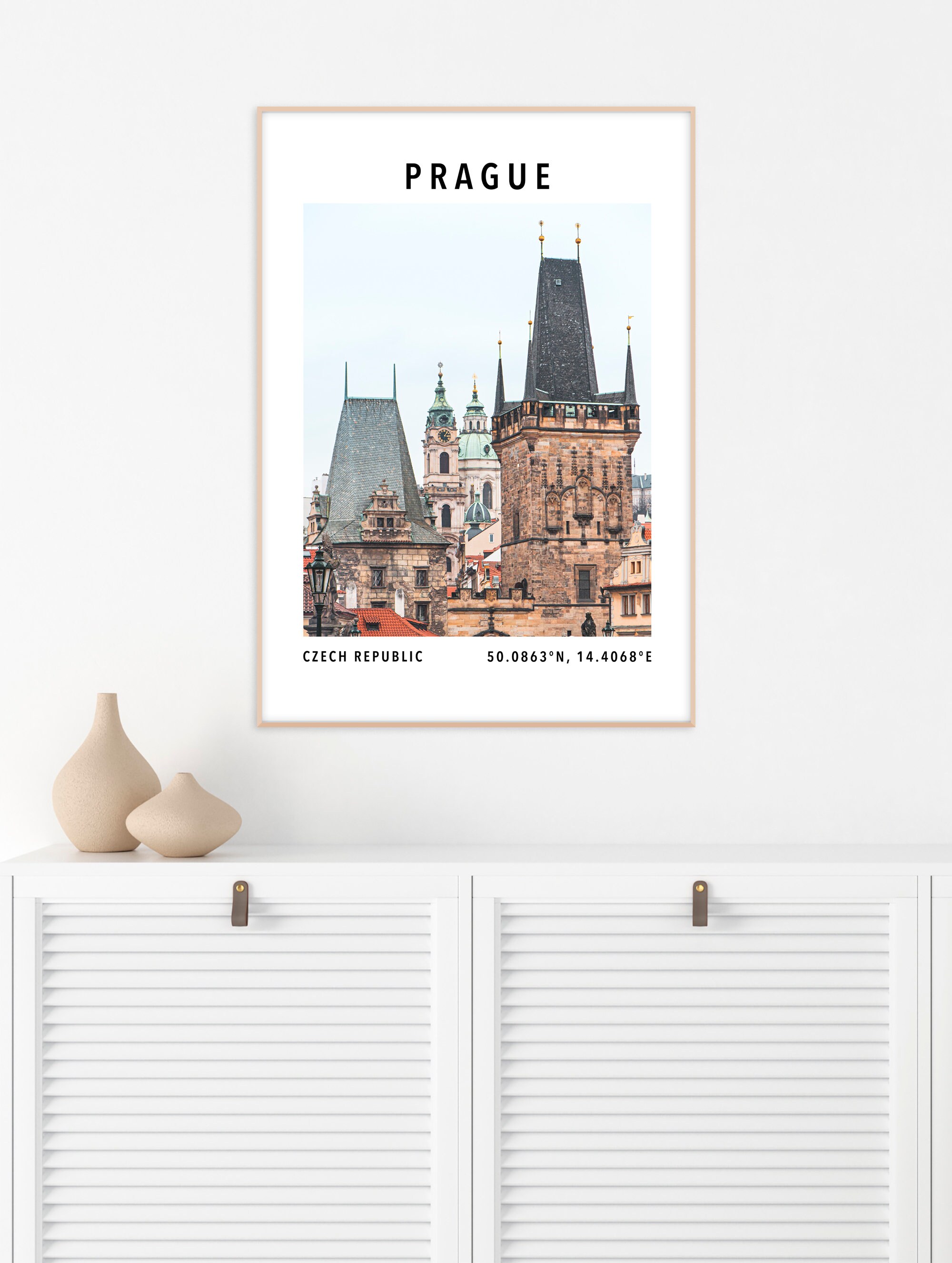Prague print Charles Bridge Prague photography Prague wall | Etsy