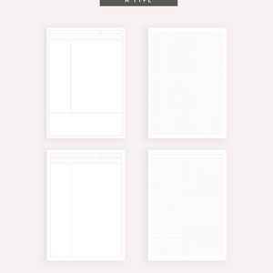 Study Notes Template, Class Notes Template, Lecture Notes Bundle, Lined
