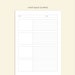 Lecture Notes Template Notes Paper A5 Size Writing Paper - Etsy