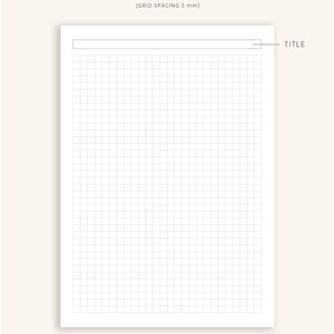 A5 Printable Study Note, Study Planner, Graph Paper, Cornell Note ...