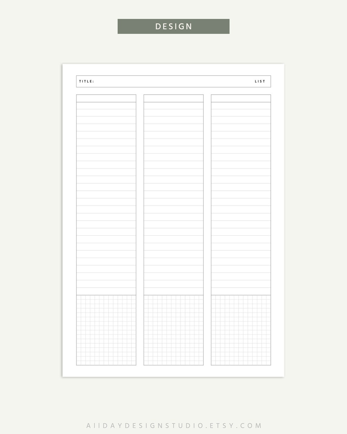 A5 to Do List Planner List Tracker Grocery Shopping List - Etsy
