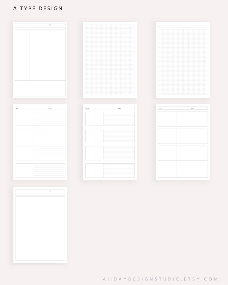 Study Notes Template, Class Notes Template, Lecture Notes Bundle, Lined ...