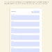 Minimal Vocabulary List, Vocabulary Note Printable Planner, Vocabulary ...