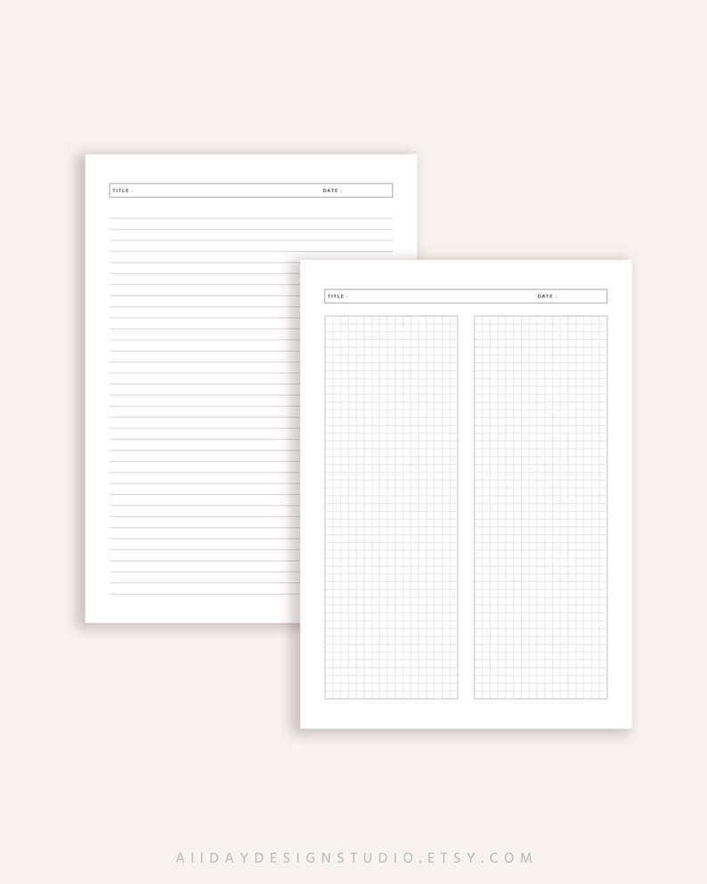 A4 Note Taking Template, Lecture Notes Taking, Study Note Template ...