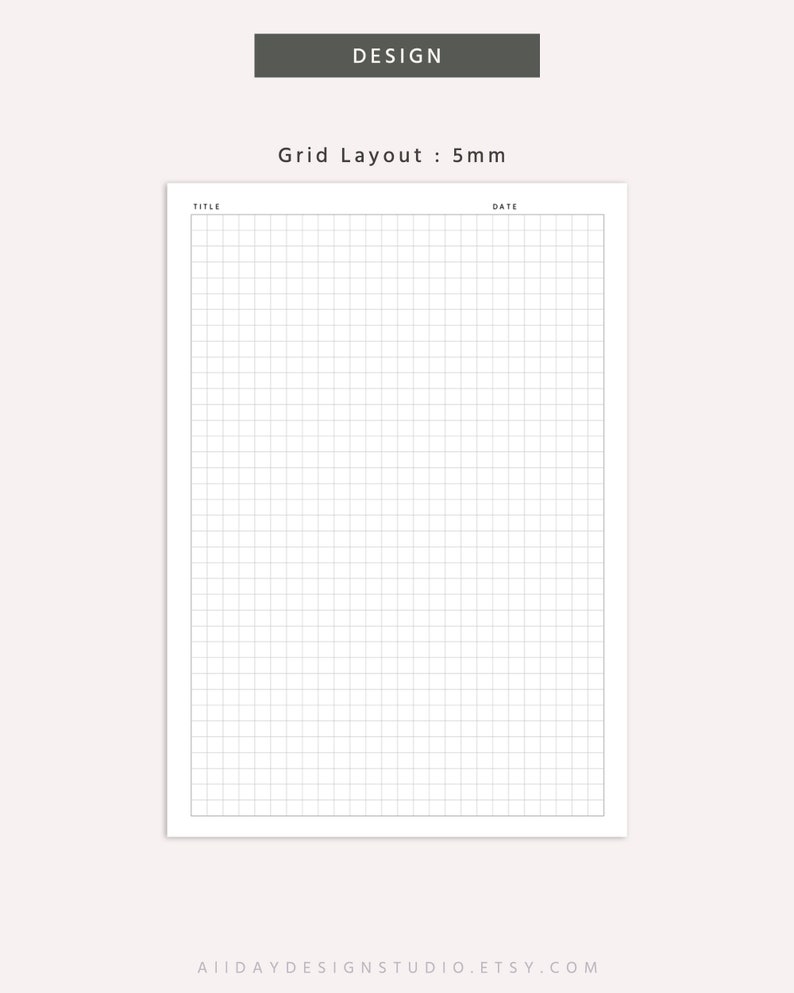 A5 Lecture Note Taking, Lined Note, Grid Note, Study Note Template ...