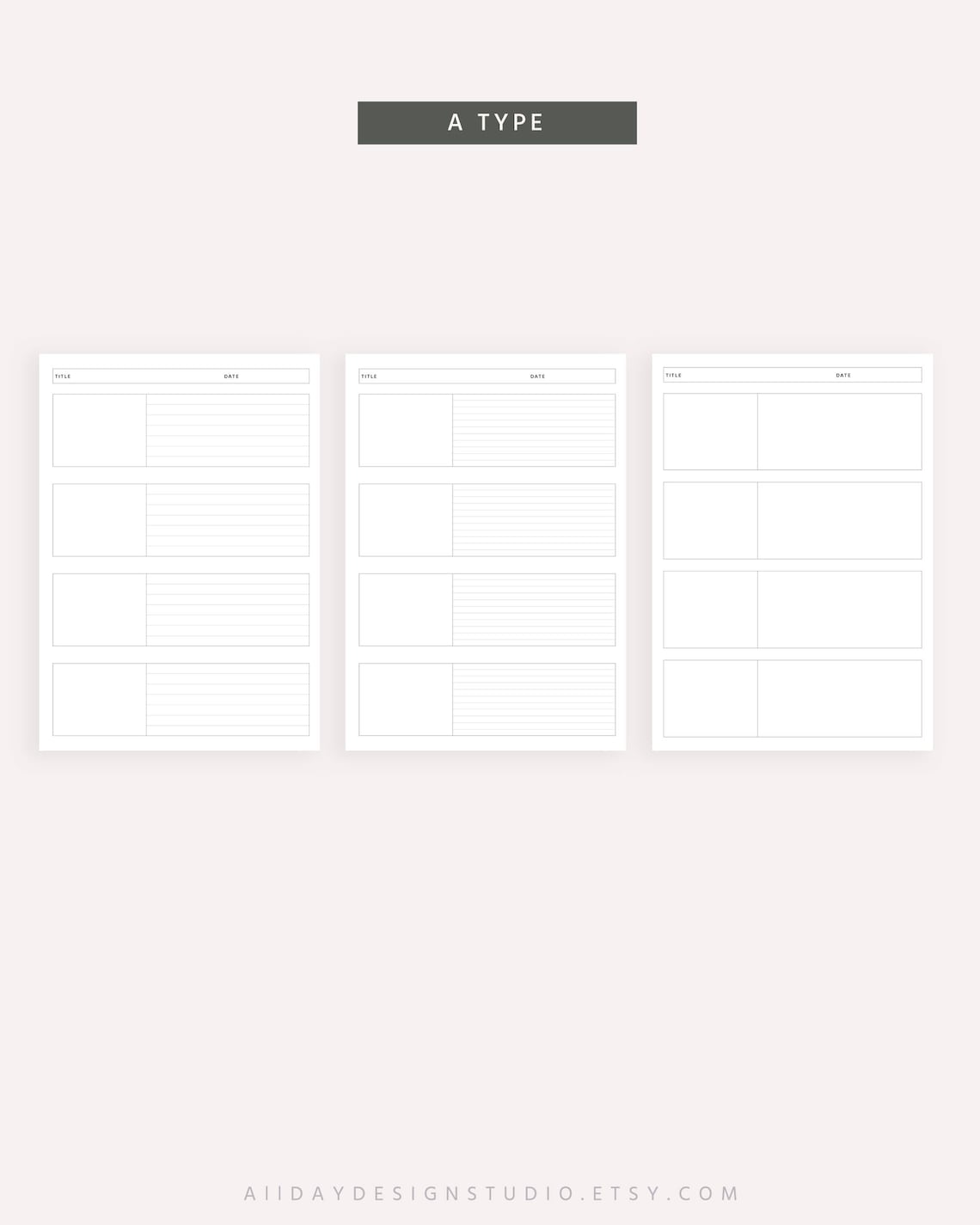 Study Notes Template, Class Notes Template, Lecture Notes Bundle, Lined ...
