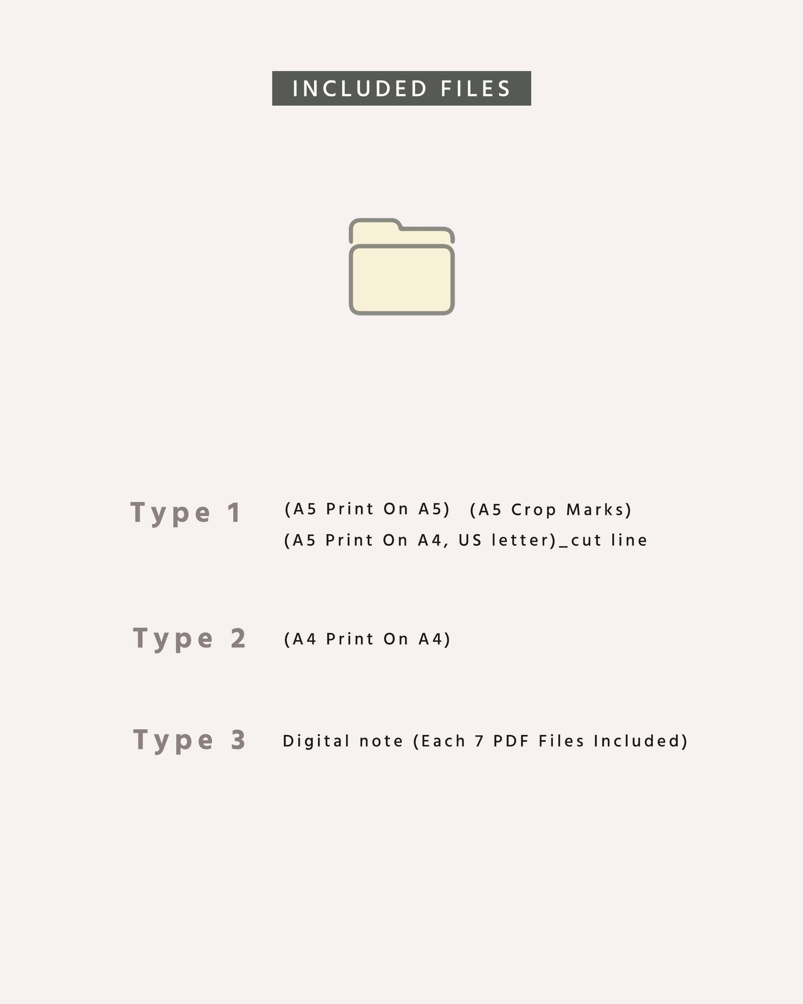 A5, A4 Printable Study Note Template, Notes Taking, Study Note Paper ...