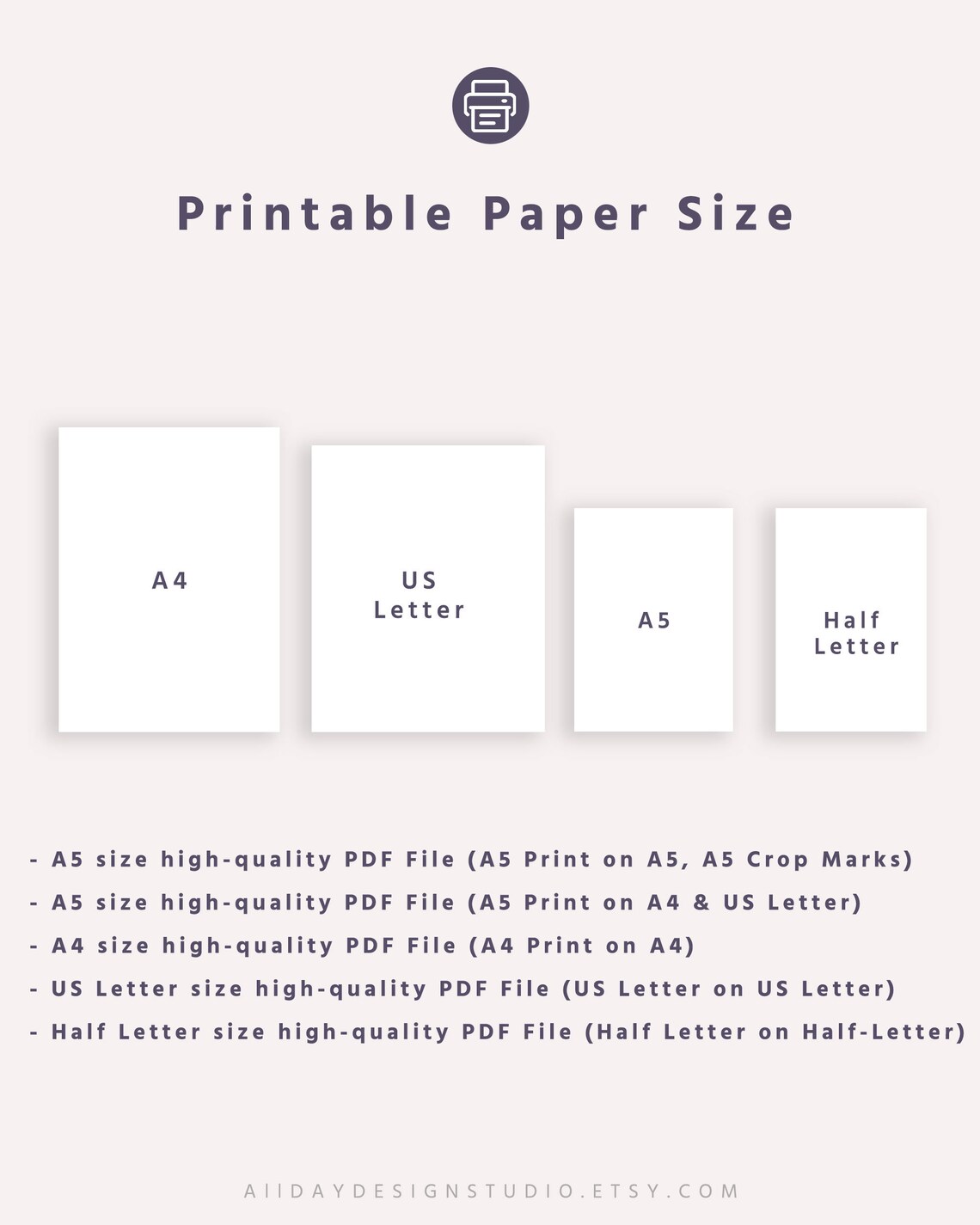 Lined Writing Paper Lined Notes Printable Study Note - Etsy