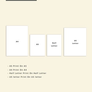 Lecture Notes Template, Notes Paper A5 Size, Writing Paper, Study Note ...