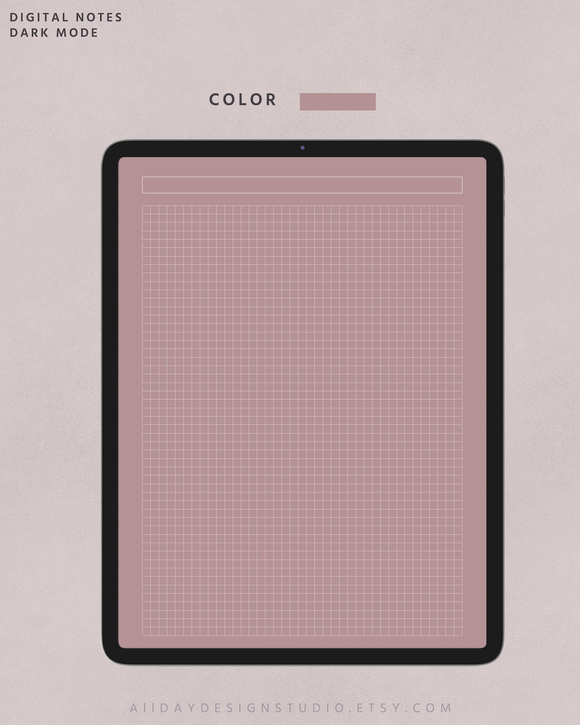 A4 Digital Study Notes, Dark Mode Cornell Goodnotes Template, Lecture ...