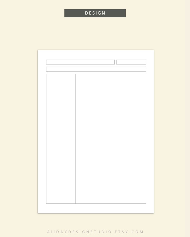 Lecture Notes Template, Notes Paper A5 Size, Writing Paper, Study Note ...