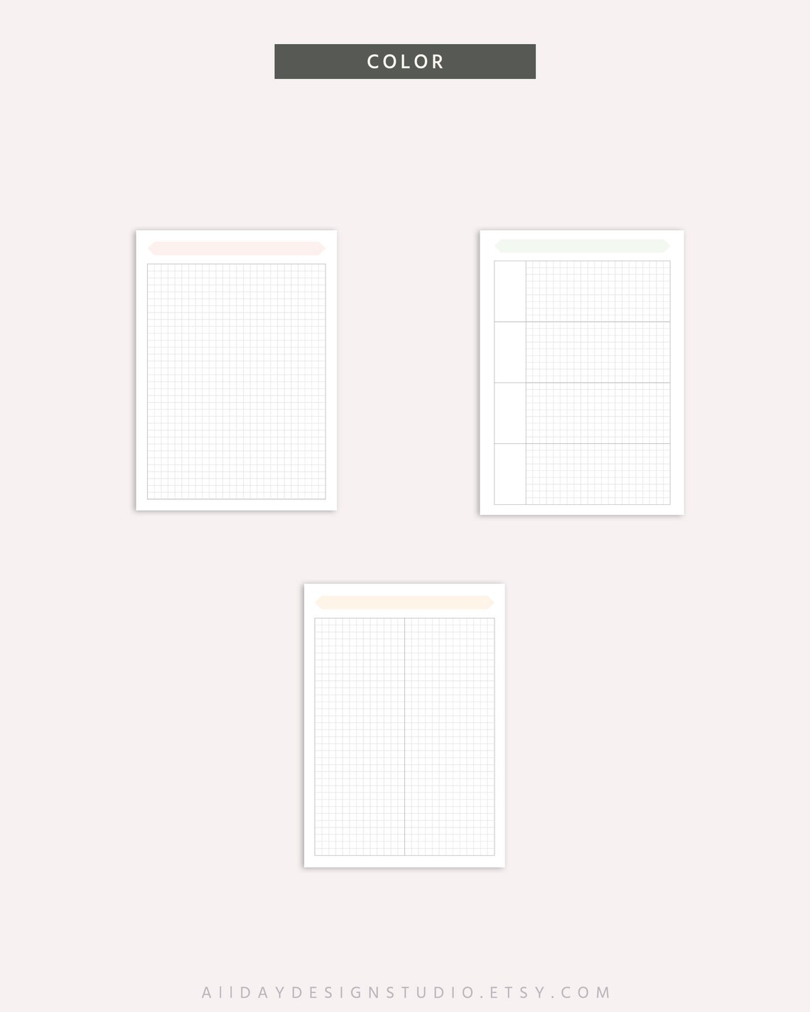 A4 Digital Study Note Template A5 Printable Notes Set Study - Etsy Canada