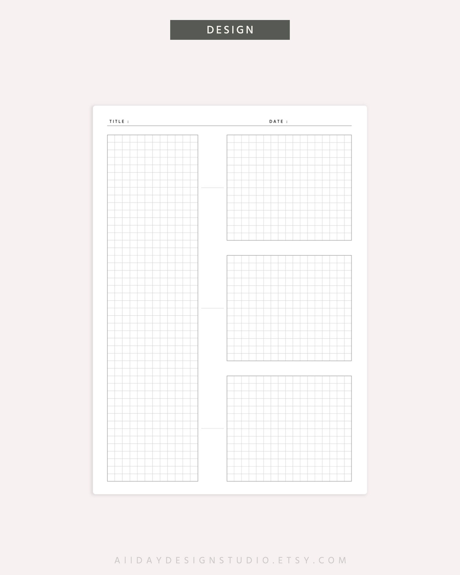 A5 Note Taking Template, Study Concept Chart Paper, Lecture Notes ...