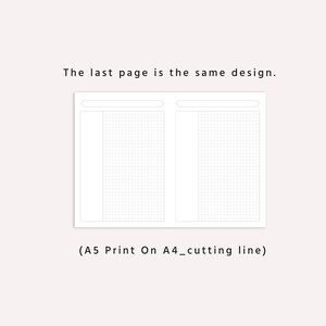 A5, A4 Printable Study Note Template, Notes Taking, Study Note Paper ...