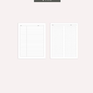 Study Notes Template, Class Notes Template, Lecture Notes Bundle, Lined ...