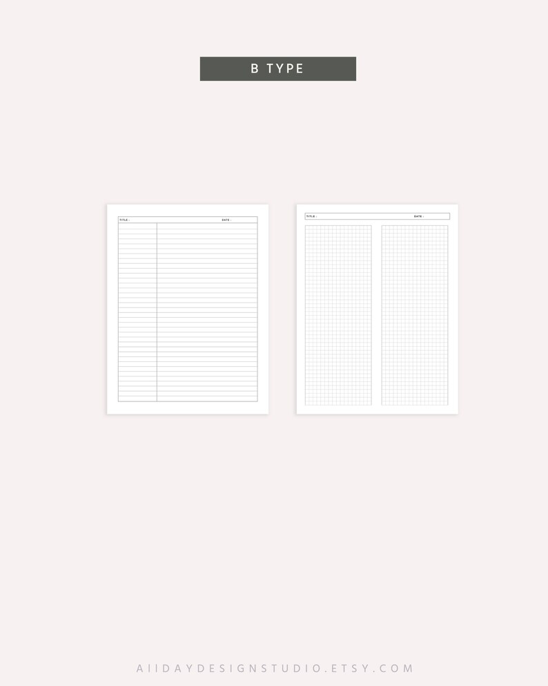 Study Notes Template, Class Notes Template, Lecture Notes Bundle, Lined ...