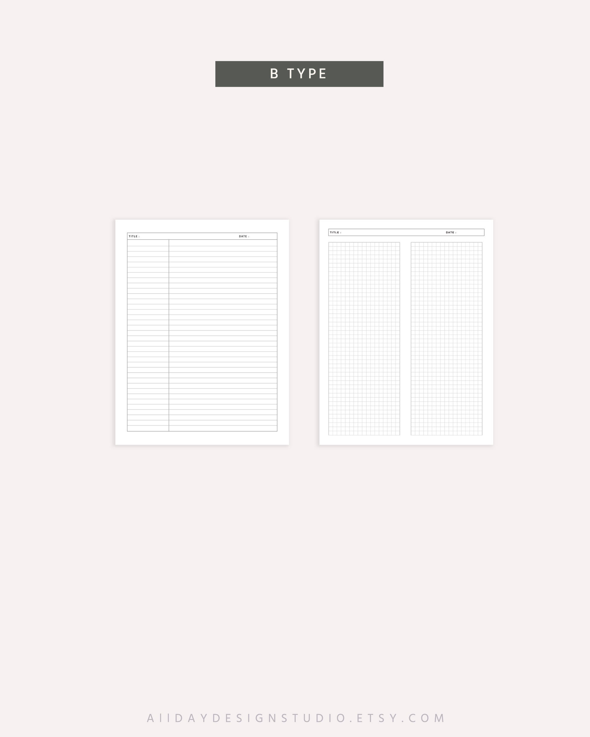 Study Notes Template, Class Notes Template, Lecture Notes Bundle, Lined ...