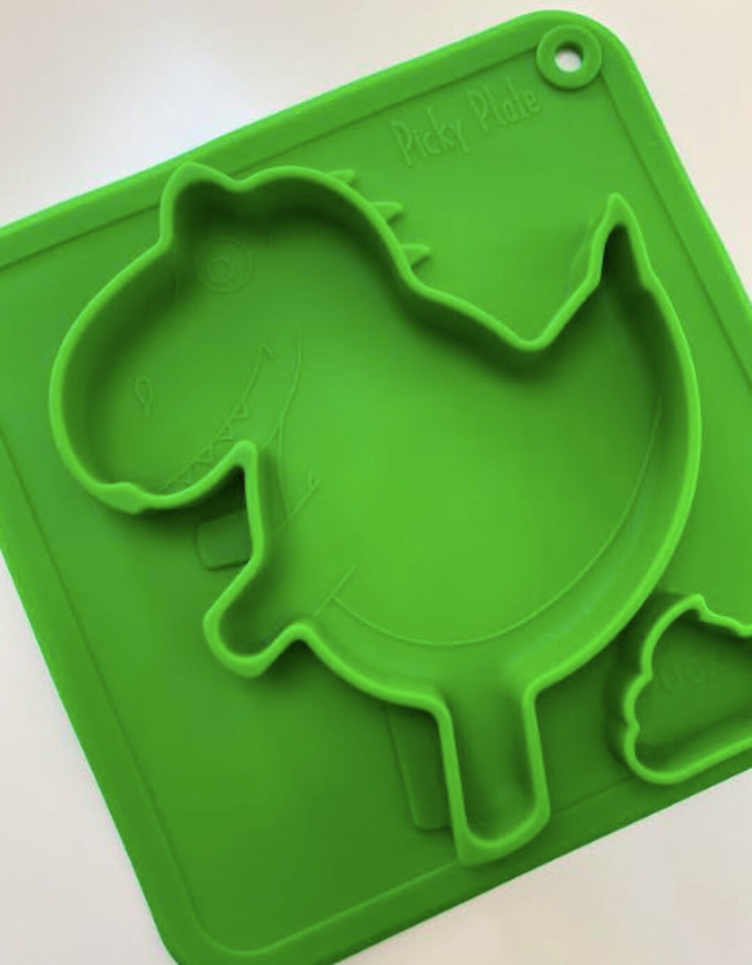 Kid's Sectioned Plate Dinosaur Divided Plate Sectioned - Etsy