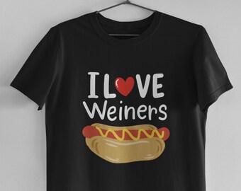 I Love Weiners - Etsy