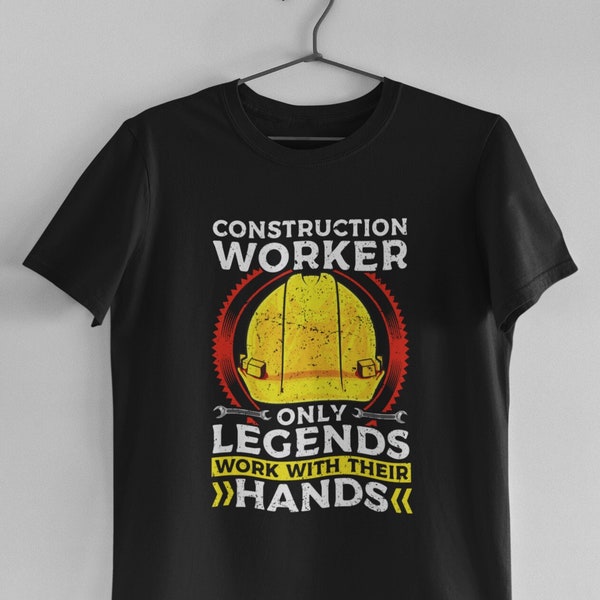 Funny Construction Worker Shirt - Etsy