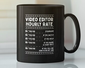 Video Editor Mug - Etsy