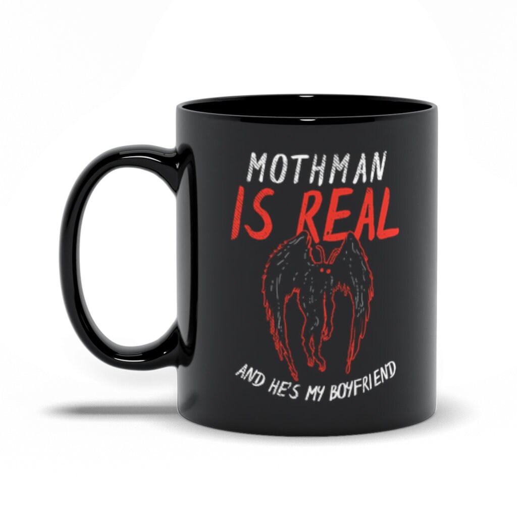 Mothman Mug Cryptid Mug Mothman Gift Cryptid Gift Mothman - Etsy