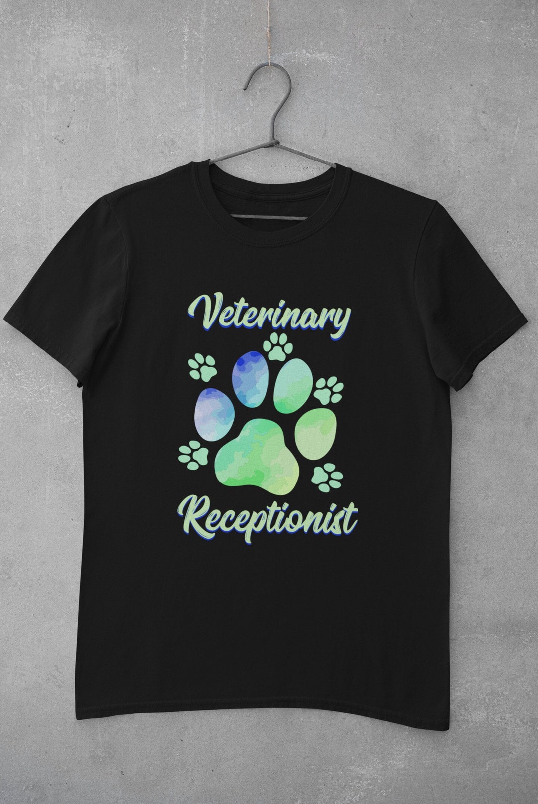 Vet Tech Shirt Vet Reception Shirt Veterinarian Shirt - Etsy France