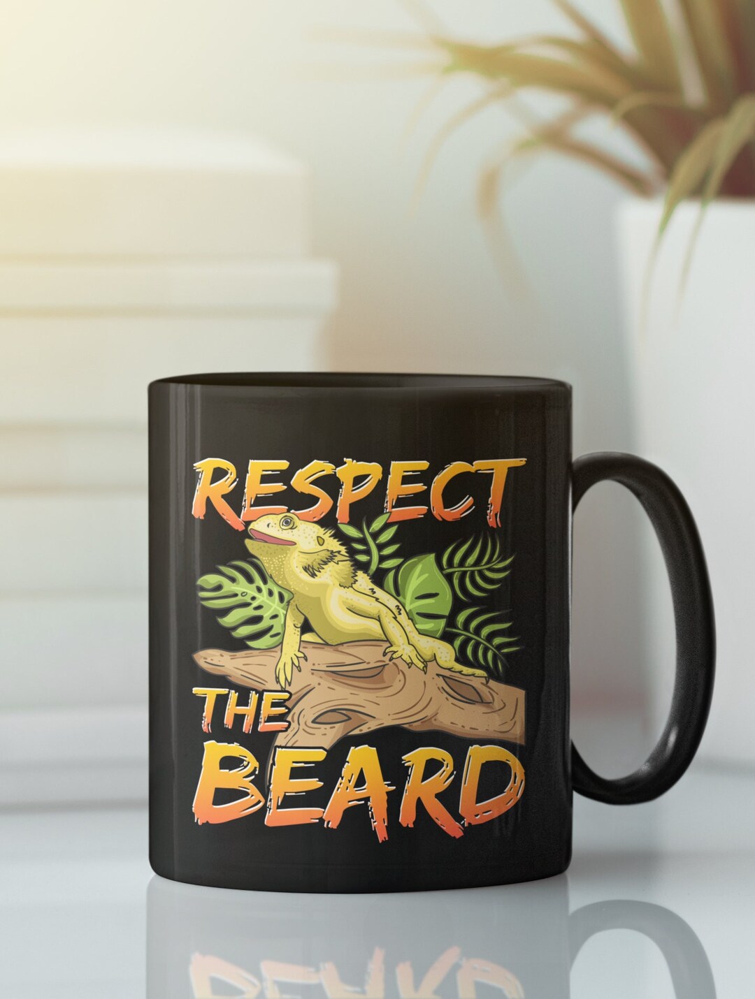 Bearded Dragon Mug Reptile Lover Mug Herpetologist Gift - Etsy