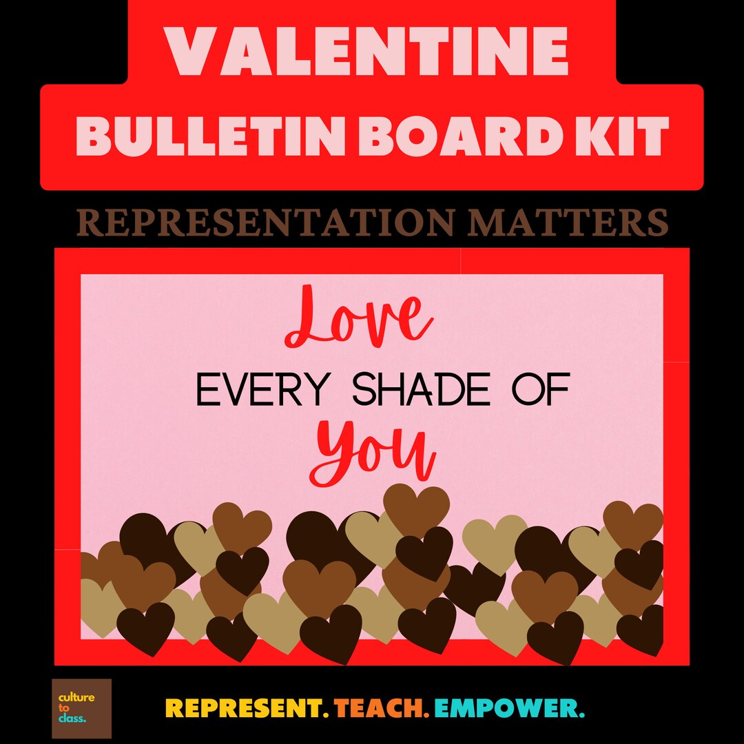 Diversity/african American Bulletin Board Kit - Etsy