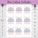 Rainbow Thank You Gift Tag| End of Year Teacher Gift - Etsy